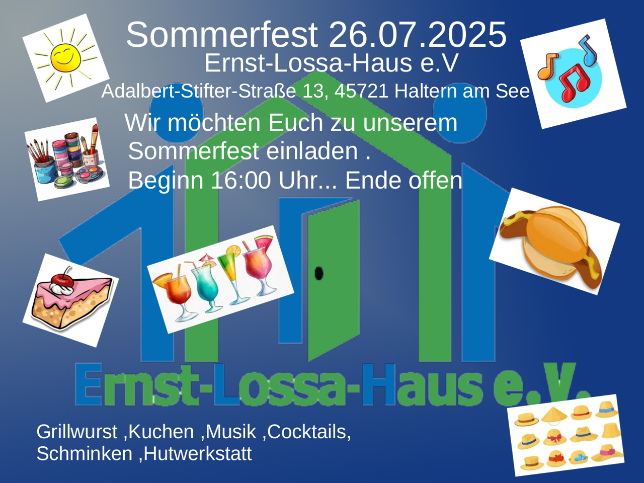 Wir feiern unser Sommerfest 2025 • Ernst Lossa Haus e.V.
